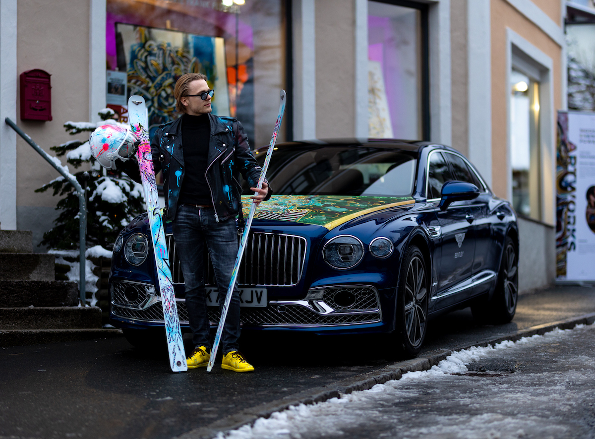 Bentley: Schicke Skier für die Schickeria - Carl mobil